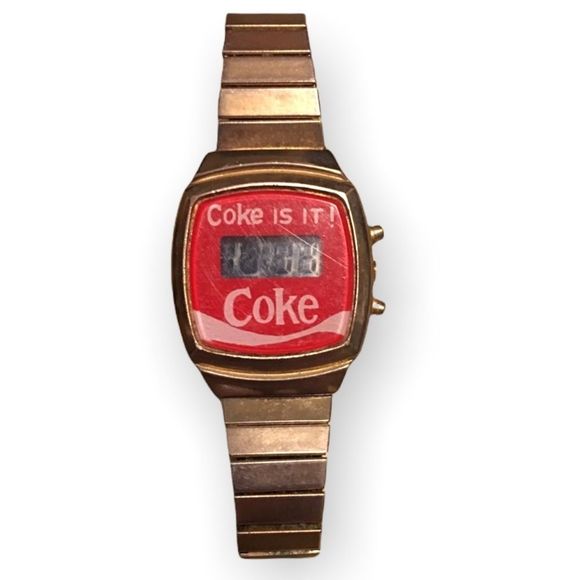 Coca Cola | Accessories | 988 Coca Cola Digital Watch | Poshmark